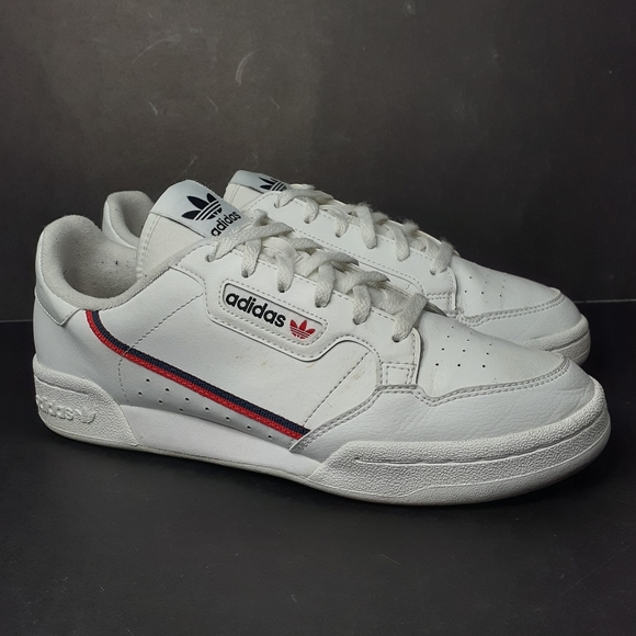 adidas | Shoes | Copy Adidas Continental 8 White Sneakers 85 | Poshmark